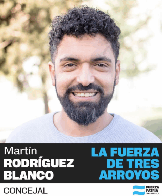 Fuerza Patria eligió a Martín Rodríguez Blanco como candidato: Cultura ...